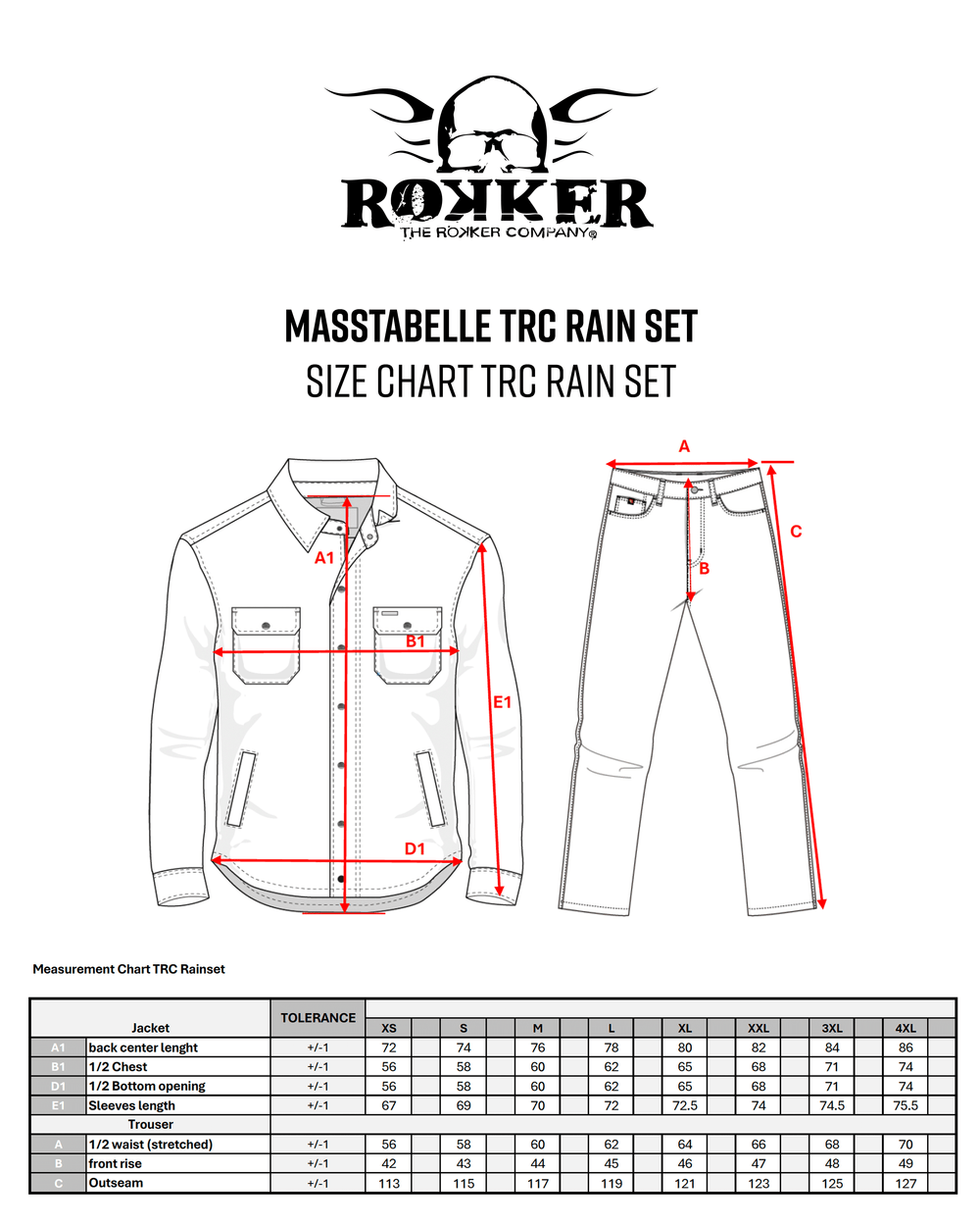 Rokker TRC Camo Classic 2-Teiler Motorrad Regenkombi – motoshop46