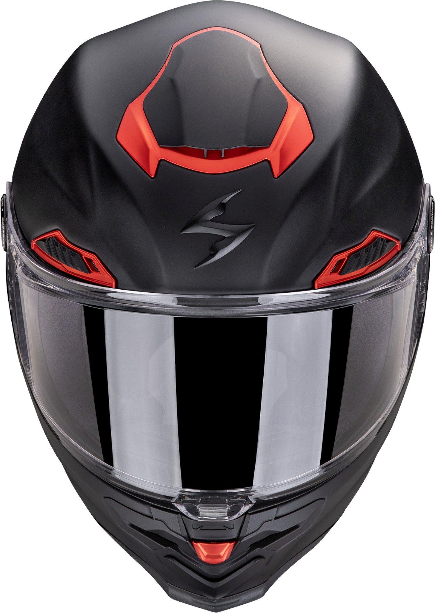 Scorpion EXO-Race Air Helm Mattschwarz-Rot – motoshop46